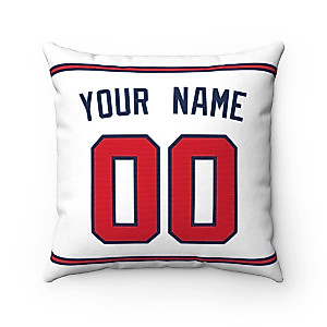 ANTKING Throw Pillow Atlanta Personalized Custom Any Name and Number for Men Women Boy Gift