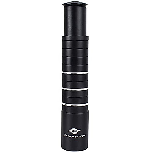 FOMTOR Bike Stem Riser, MTB Handlebar Risers Fork Stem Extender for 1-1/8" 28.6mm Fork Mountain Bike, Road Bike, MTB BMX, 210mm