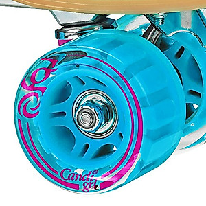 Roller Derby Candi Girl U774 Carlin Quad Artistic Roller Skates Raspberry Ladies sz 5