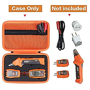 Aenllosi Hard Carrying Case Replacement for Klein Tools ET310 AC Circuit Breaker Finder GFCI Tester Tool Kit