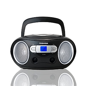 Toshiba TY-CRS9 Portable CD Boombox with AM/FM Stereo and Aux Input