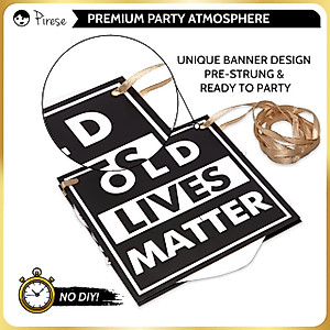 Pirese Over The Hill Birthday Decorations, Over The Hill Decorations Funny 50th Birthday Decorations | Funny 40th Birthday Decorations