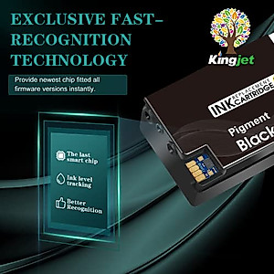 Kingjet 950XL and 951XL Ink Cartridges Combo Pack Replacement for HP 950 951 950XL 951XL Work with Officejet Pro 8600 8610 8620 8100 276DW 271DW 251DW Printers, 8 Pack (Black/Cyan/Magenta/Yellow)