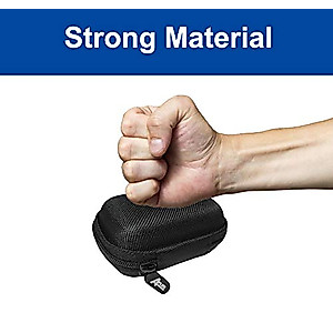 2 Packs of Aplus Universal Zipper Zip Travel Carrying Waterproof EVA Case Storage Bag for 4 x 18650 Batteries (Also Fits Cellphone Charger, Cable, Earphone, USB Flash Drive)