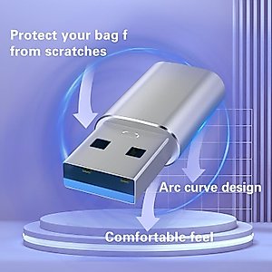 USB-c Hub, USB 3.0 hub QUAUTYER 4 in 1 USB Port Extender USB Splitter for Laptop, USB hub for MacBook Pro/Air and More Devices