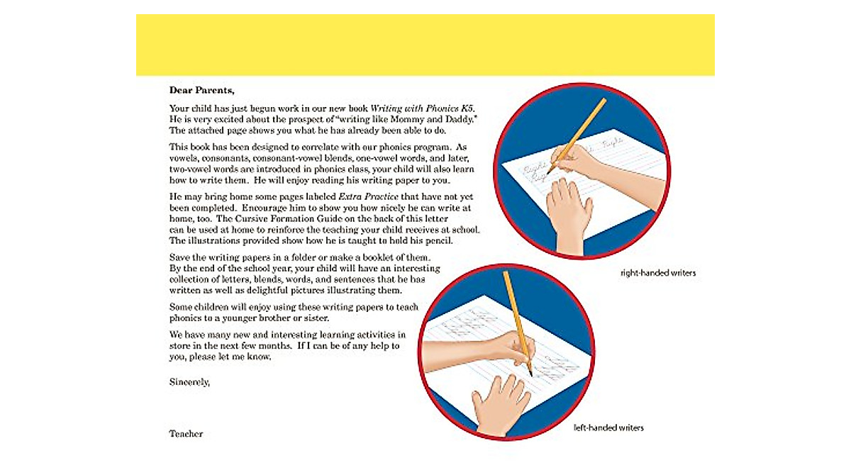 Cursive Writing Workbook for Kids - Abeka Phonics K5