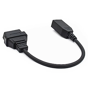 E-Car Connection 3 Pin to 16 pin OBD2 Adapter Cable Diagnostic Tools for Honda Cars