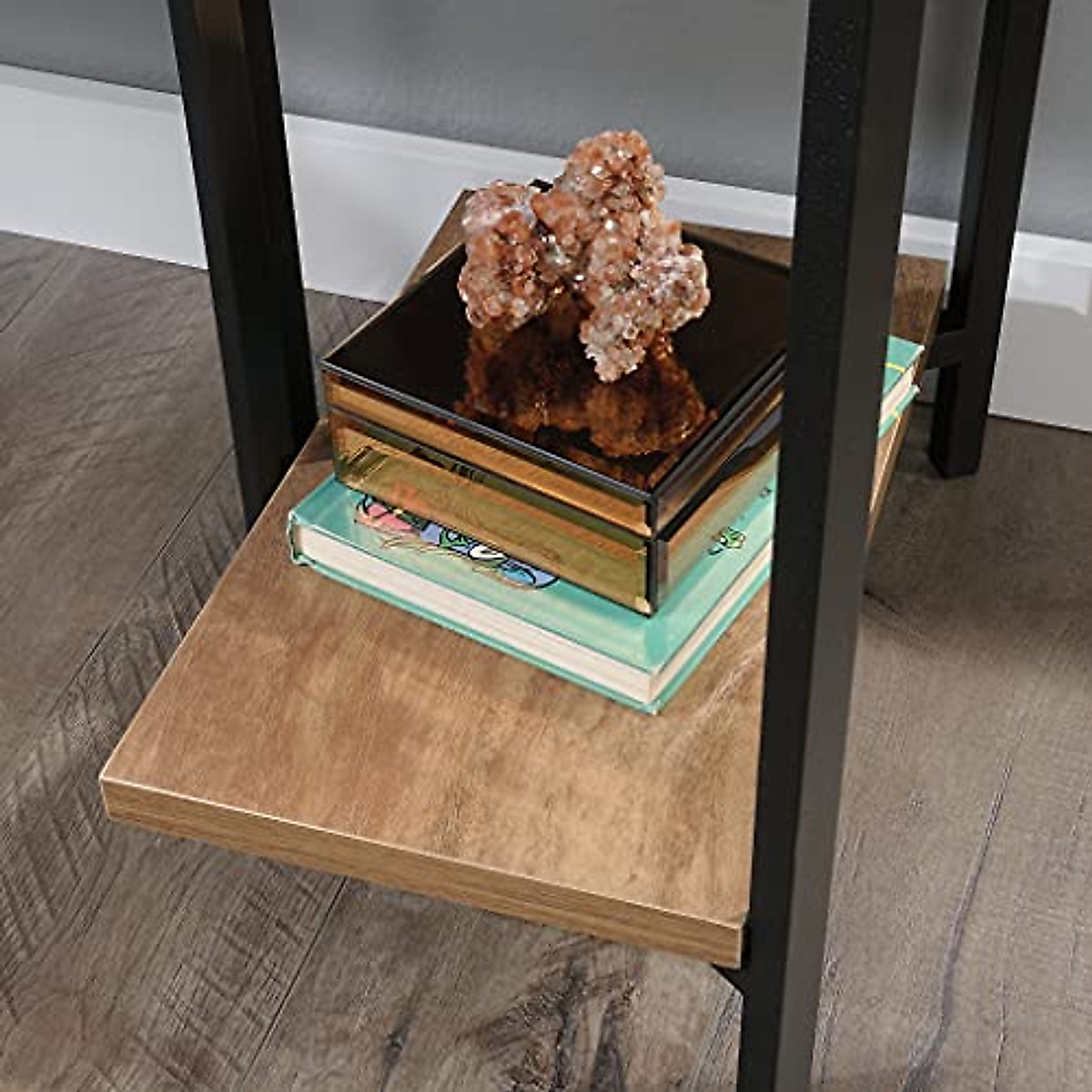 Sauder North Avenue Desk, L: 49.69" x W: 18.98" x H: 28.50", Sindoori Mango Finish