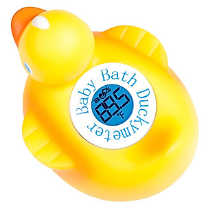 Duckymeter, the Baby Bath Floating Duck Toy and Bath Tub Thermometer