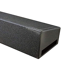 Q Power Easy to Install Durable 8 Inches by 11.25 Inches Dual Port Empty Subwoofer Enclosure Box with Underseat Down Fire and Loud Bass