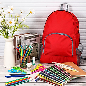 Colarr 30 Pack Backpacks Bulk Christmas Gift with 810 Piece School Supplies Kits Include Notebooks Ballpoint Pens Pencil Pouch Sharpeners Highlighters for Elementary Middle and High School Students