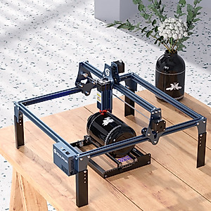 SCULPFUN Laser Rotary Roller, Laser Engraver Y-axis Rotary Module, 360° Laser Rotary Attachment for Engraving Cylindrical Objects Cans, Compatible with Most Laser Engraving Machines on The Market