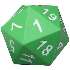 Learning Advantage™ Jumbo 20-Sided Foam Die