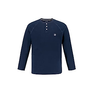 JP 1880 Menswear Big & Tall Plus Size L-8XL Pajama Set night blue XLT 800377130