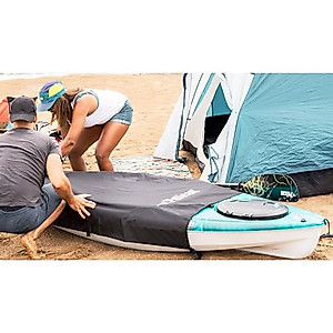 Pelican Cockpit Drape - for Kayak Up to 34 inches - Keep The Dust, Sand and Spider Webs Out of Your Sit-in Kayak - Easy to Use