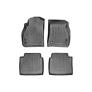 WeatherTech Custom Fit FloorLiners for Buick Lacrosse - 1st & 2nd Row (445901-441442), Black