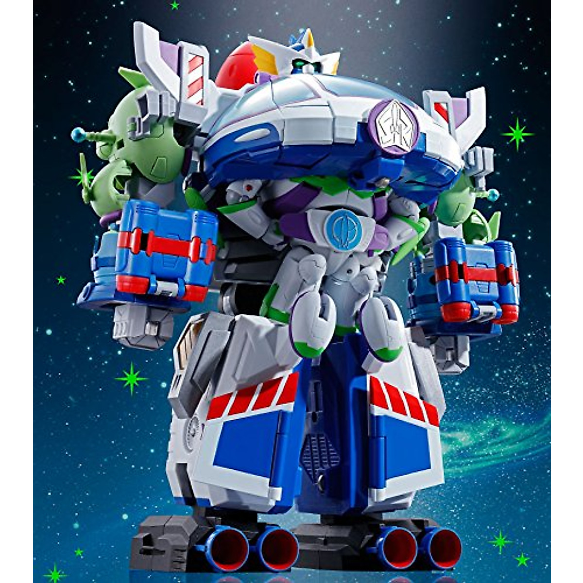 TAMASHII NATIONS Bandai Nations Buzz the Space Ranger Robo Chogattai "Toy Story", Multicolor, 9 inches