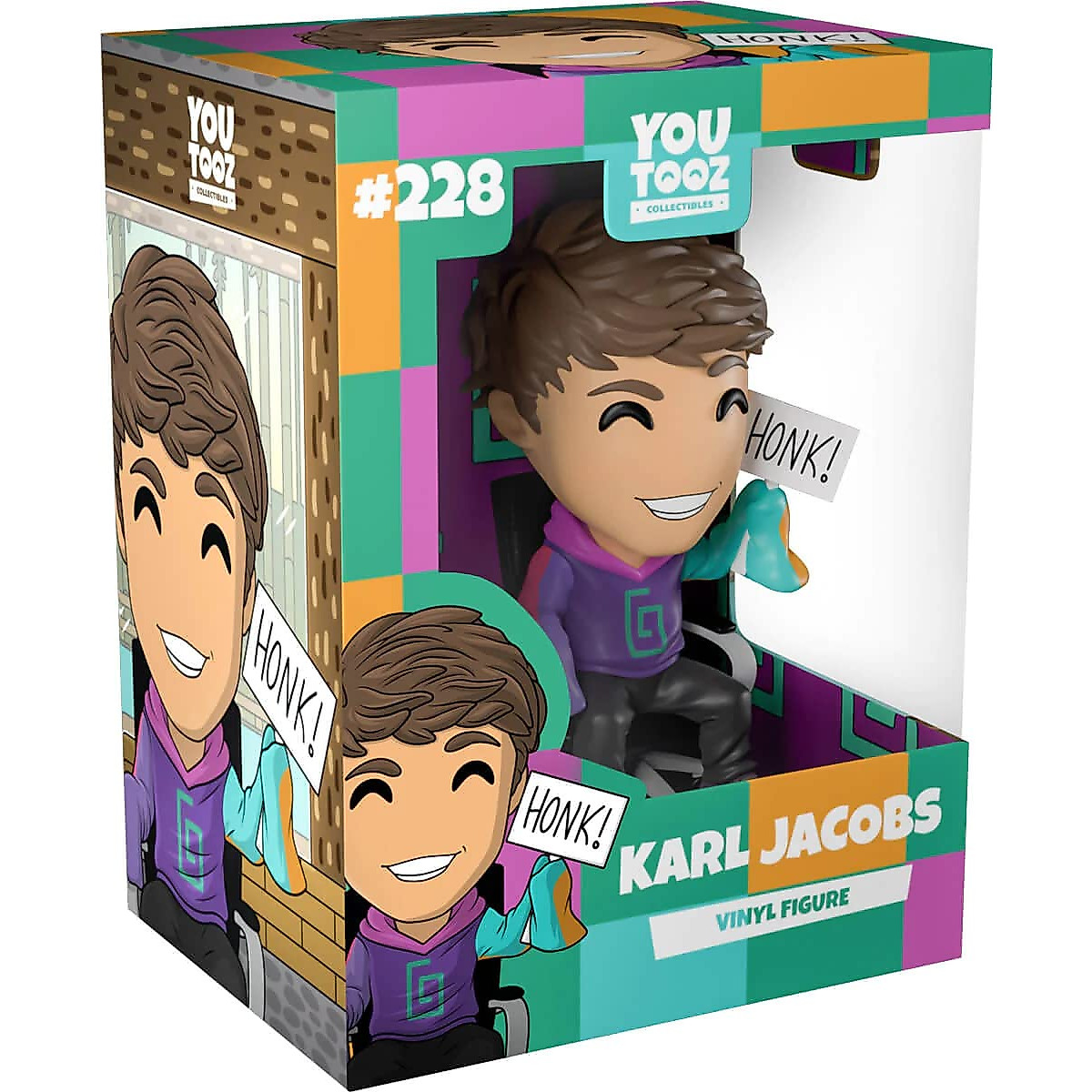 Youtooz Karl Jacobs #228 4.3" inch Vinyl Figure, Collectible Figure from The Collection