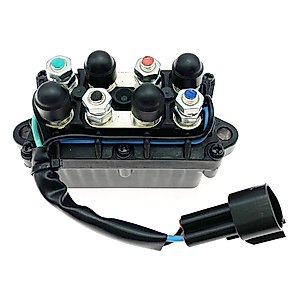 Relay Assembly for Boat Power Trim and Tilt Relay Assy 3 Pin Assembly DC-12V Replace 61A-81950-01-00 61A-81950-00-00 61A819500000 61A819500100