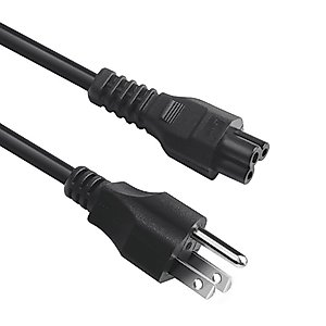 Yustda New AC in Power Cord Outlet Socket Cable Plug Lead for Artograph LED1000 LED 1000 Digital Art Projector