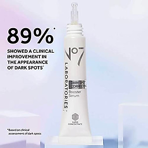 No7 Laboratories Dark Spot Correcting Booster Serum - Vitamin C + Emblica Brightening Complex for Age & Dark Spots - Sun Spot Corrector Face Serum (0.5 fl oz)
