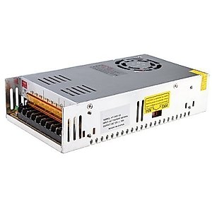 MENZO 12v 30a Dc Universal Regulated Switching Power Supply 360w for CCTV, Radio, Computer Project
