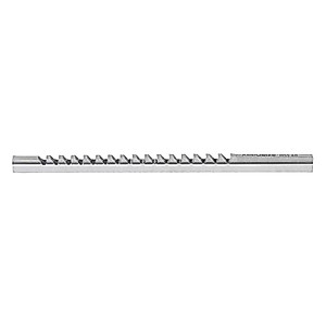 Accusize Industrial Tools 4Mm-B Keyway Broach, 19/64'' to 1-11/16'' Length of Cut, Requires 1 Shim, 5001-0006