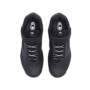 Crank Brothers Mallet E Speedlace Mountain Bike Shoe Black/Silver, 11.5 - Men's