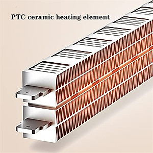 Outdoor Garden Heater Portable Space Heater, Quiet Fast Heating Electric Heater with Overheating & Tip-Over Protection, Oscillating Ceramic Heater for Bedroom, Office Patio Heater