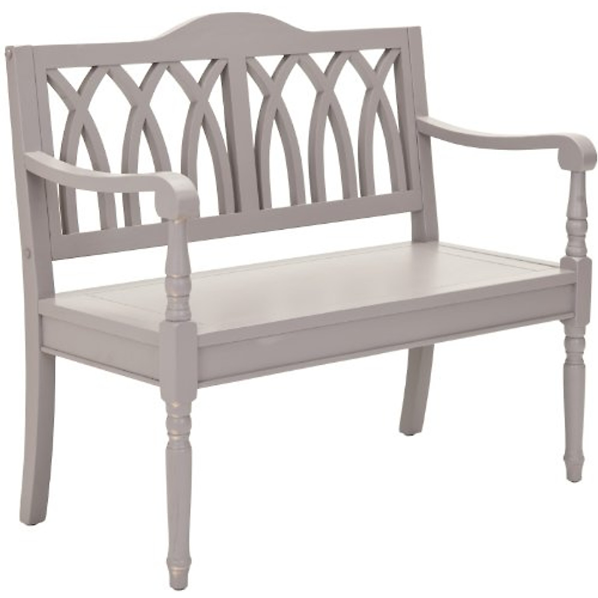 Safavieh American Homes Collection Benjamin Grey Bench
