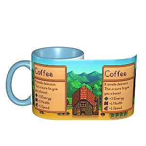 Valley Game Coffee Mug Tea Ceramic Birthday Mug 11Oz Coffee Mug Gift For Friends Family Colleagues Christmas