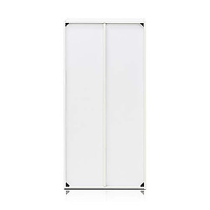 Furinno Luder Bookcase / Book / Storage , 7-Cube, White
