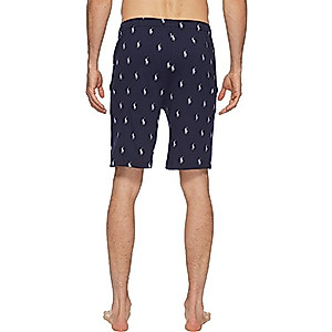 Polo Ralph Lauren Underwear Men's Jersey Knit Sleep Shorts, Cruise Navy, Blue, Graphic, S