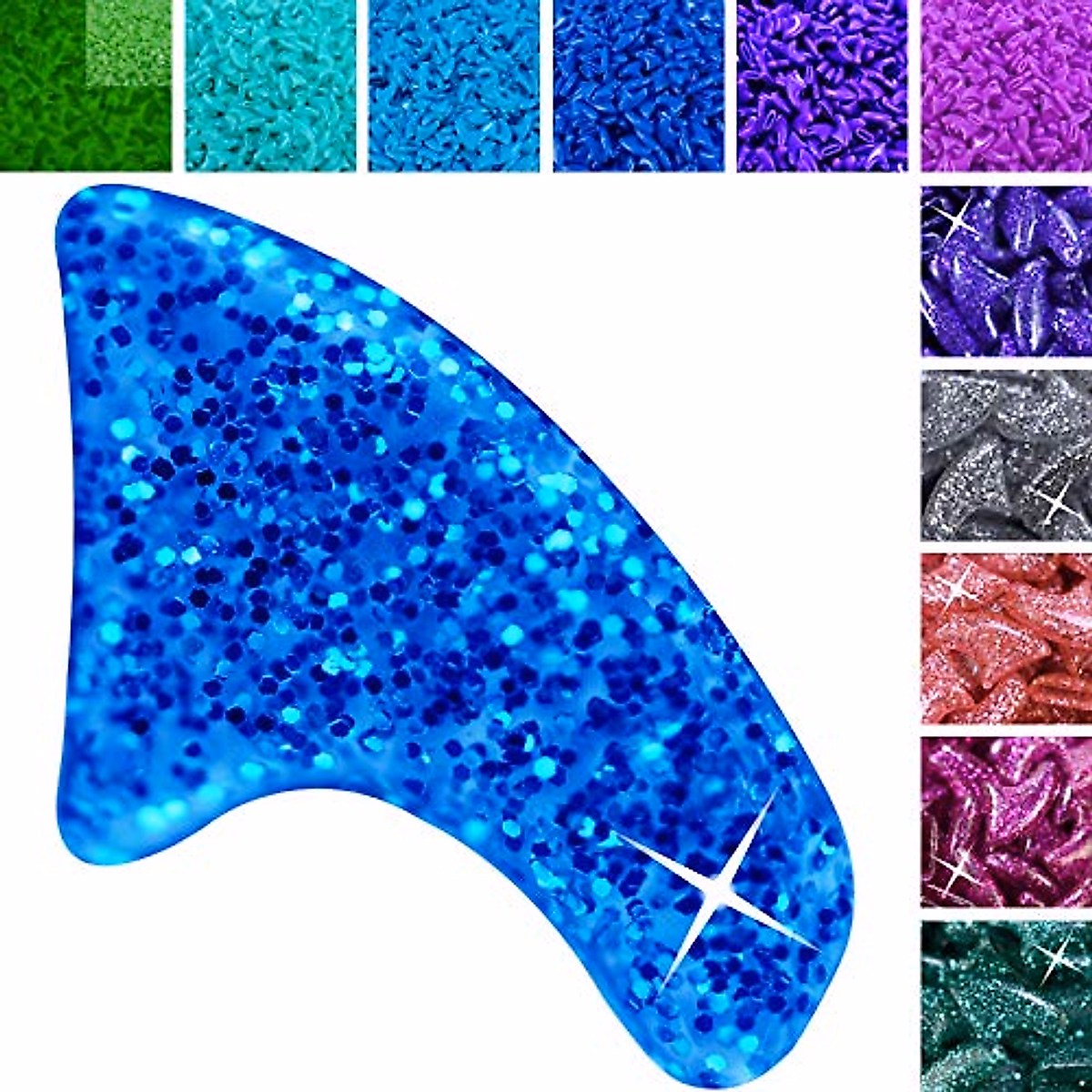 12 Colors / 120 pcs Cat Claw Covers | Cats Nail Caps with Adhesives and Applicators (M)