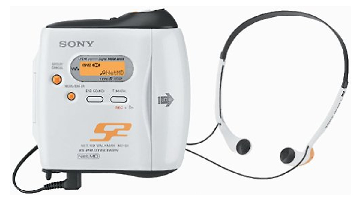 Sony MZ-S1 S2 Sports Net MiniDisc Player - Rugged MP3 Recorder & Player