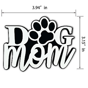 TOYORK Bag Charms for Bogg Bag Accessories Decorative Bogg Bag Charms Insert DOGMOM for Beach Tote Rubber Beach Bag Accessories