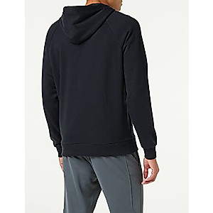 Under Armour Mens Rival Fleece Big Logo Hoodie , Black (001)/Onyx White , 3X-Large