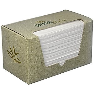 Hoffmaster 856460 Linen-Like Select Guest Towel, 1/6 Fold, 17" Length x 12" Width, White (Case of 500)