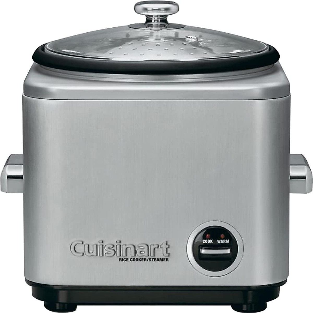 Cuisinart CRC-800P1 8-Cup Stainless Steel Rice Cooker/Steamer Bundle with 1 YR CPS Enhanced Protection Pack