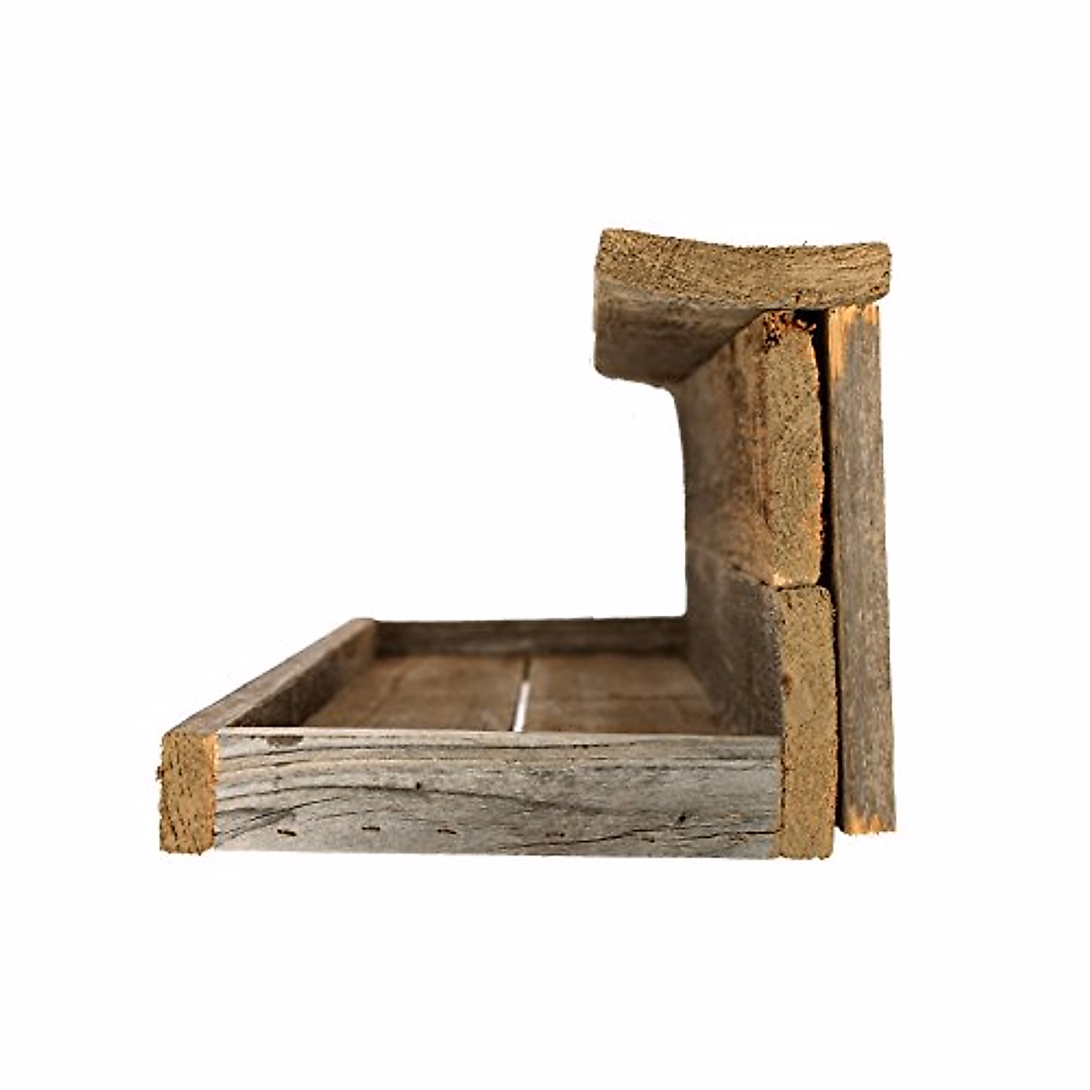 BarnwoodUSA Rustic Shelf, Hanging Wooden Wall Ledge, Country Home Decor