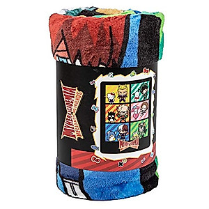 Bioworld My Hero Academia Anime Digital Print Throw Blanket