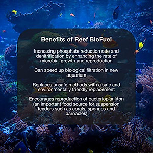 Brightwell Aquatics Reef BioFuel - Carbon Source for Natural Phosphate and Nitrate Reduction for all Marine and Reef Aquariums