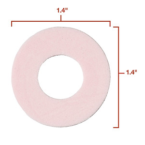 ZenToes Callus Cushions Round Foam Padding with Water-Resistant Self-Stick Adhesive, Protects Foot, Heel and Toes from Rubbing and Friction, Pain Relief from Shoe Pressure (48 Count)