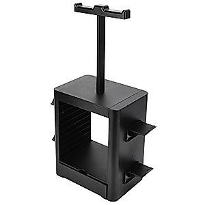 Storage Tower Rack, Firm Structure Multifunction Game Disk Bracket with Handle for for PS5 for SwitchPro