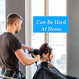 4 PACK Hair Salon Capes with Snap Closure Waterproof Hairdressing Styling Hair Cutting Coloring Nylon Cape for Barber Hairdressers