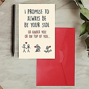 Cheerin Valentine's Day Cards for Him or Her | Anniversary Card | Gifts for Him or Her | Fun Gift Birthday Card for Husband Wife Boyfriend Girlfriend Men Women