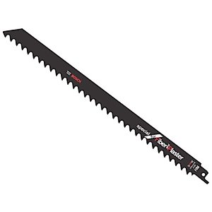 Bosch SFP12 2 12-Inch Fiber & Plaster Cutting reciprocating Saw Blades - 2 Pack