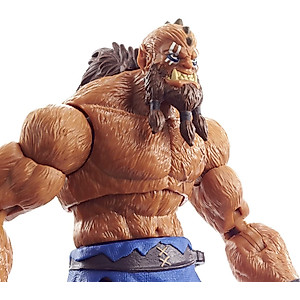 Masters Of The Universe Masterverse Collection, 7-In MOTU Beast Man Battle Figures For Storytelling Play And Display, Gift For Kids Age 6 And Older And Adult Collectors
