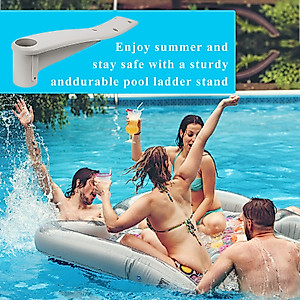 Replacement Deck Support 160-0001PG for BiltMor Above Ground Swimming Pool Step, Swimming Pool Steps for Above Ground Pools, Deck Support for Above Ground Swimming Pool, Pool Ladder Parts - 1 Pack