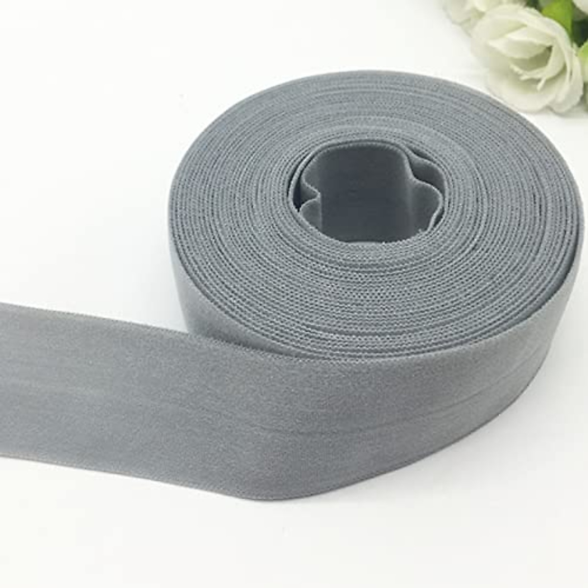 5yards/Lot 25mm Elastic Band Fold Over Lace Elastic for Sewing Trim Waist Band Garment Accessory Ribbon